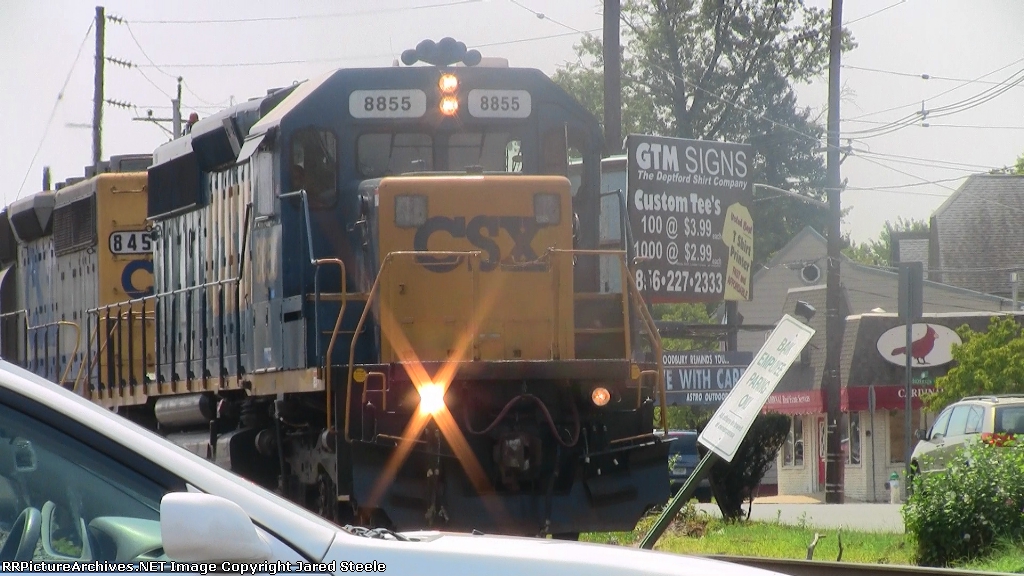 CSX 8855 In Your Face